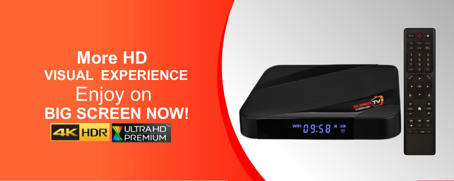 Super Tv Hybrid 4k – Aus & New Zealand